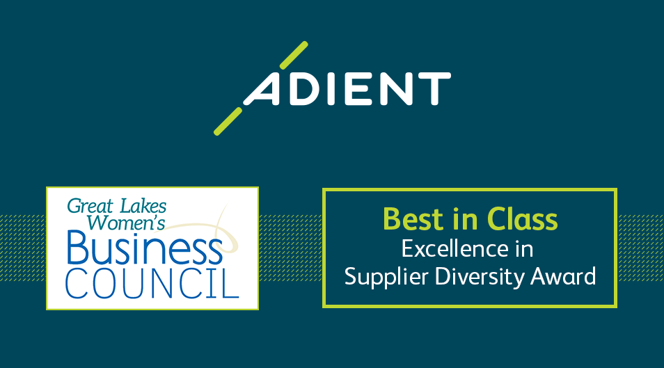 Adient receives “Best in Class” Excellence in Supplier Diversity Award ... Adient receives “Best in Class” Excellence in Supplier Diversity Award ...