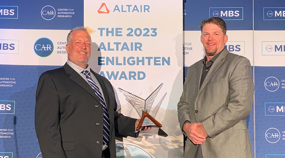 Adient and Toyota win 2023 Altair Enlighten Award | Adient